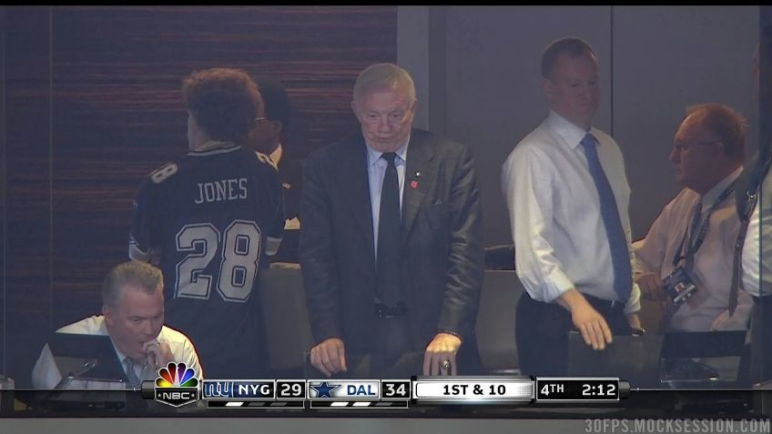 Jerry Jones Pissed